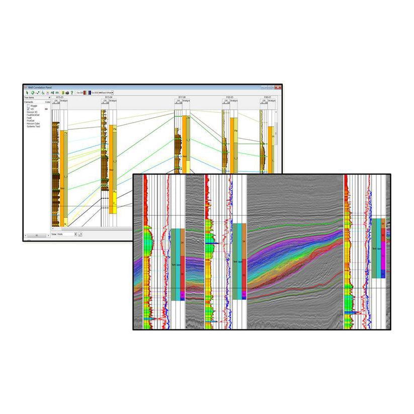 06 Well Correlation Panel – OpendTect Pro Store